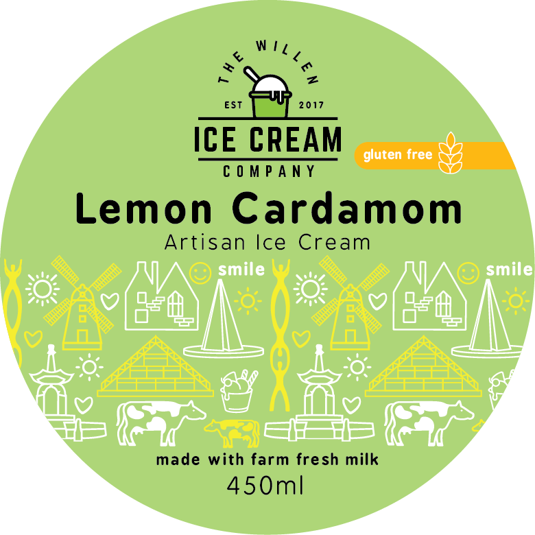 Lemon Cardamom – The Willen Ice Cream Company